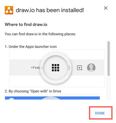 Install Draw Io For Google Drive Via Google Workspace Marketplace