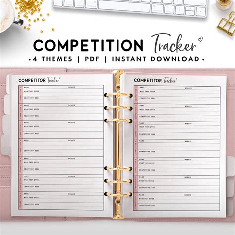 Competitor Tracker World Of Printables