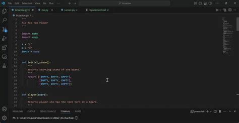 Naveen Yadav On Linkedin Ai Python Tictactoe Gamedevelopment Codingjourney