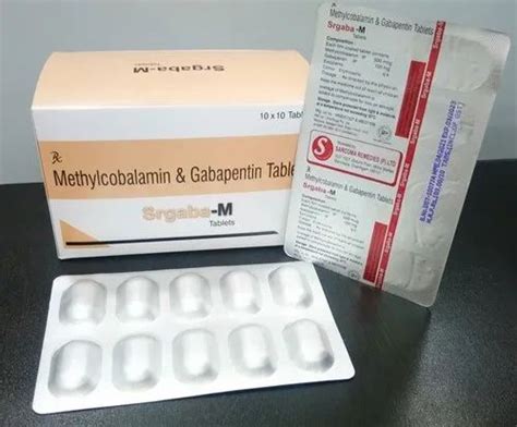 Methycobalamin 500 Mg Gabapentine 100 Mg Tab Ultra 10 10 Alu Alu At