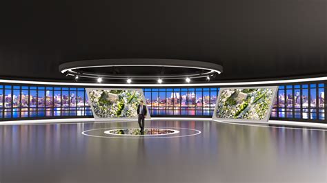 Virtual Set 3d Model In Other 3dexport