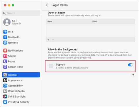 Sophos Endpoint For Macos Macos Ventura Known Compatibility Issues