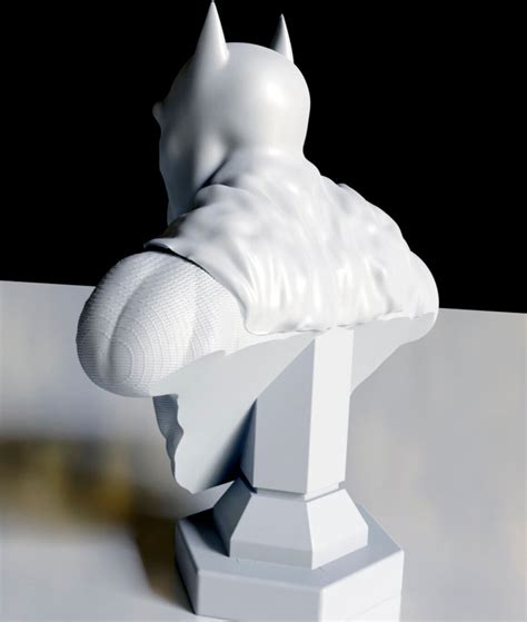 Batman Bust STL Pour Limpression 3D Etsy