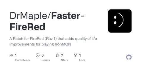 GitHub DrMaple Faster FireRed A Patch For FireRed Rev 1 That Adds Quality Of Life