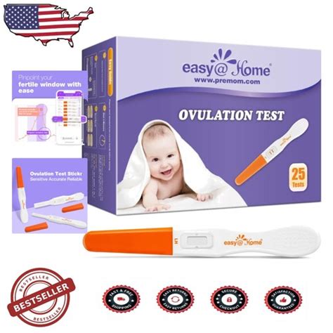 Ovulation Kit 25 Sticks Accurate Detection For Women Seeking