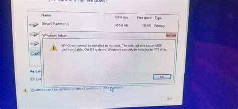 Windows Cannot Be Installed To This Disk Apple Community