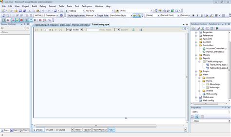 Sql Server Reporting Services And Aspnet Mvc Part 1