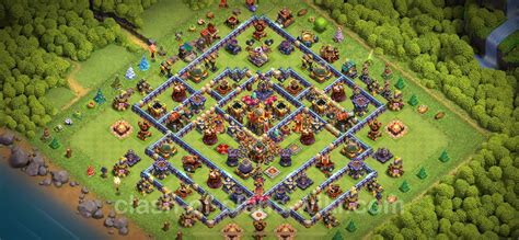 Farming Base Th16 With Link Anti 3 Stars Clash Of Clans 2024 Town