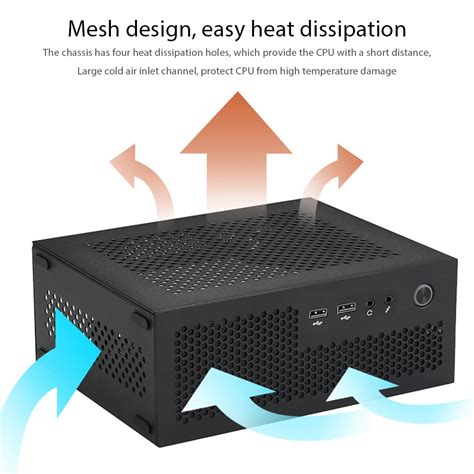A09 Mini Itx Desktop Htpc Computer Case For Itx Mo Vicedeal