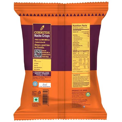 Cornitos Peri Peri Nacho Crisps 55 G
