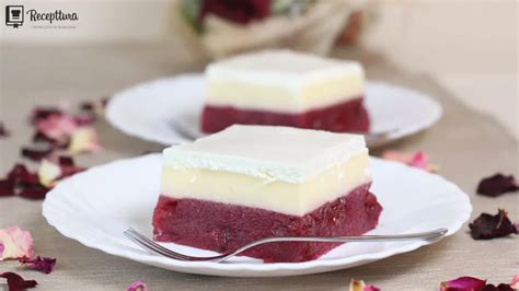 Kolač s višnjama i puding kremom Recepttura
