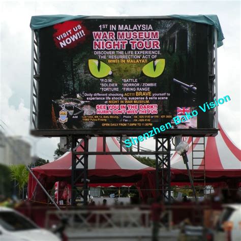 High Brightness Outdoor LED Display Full Color Digital Sign Advertising LED Display China