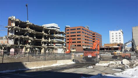 New Brunswicks Ferren Mall Parking Deck Being Torn Down