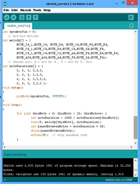 Membuat Proyek Melodi Dengan Arduino Dengan Mudah Robotic Id