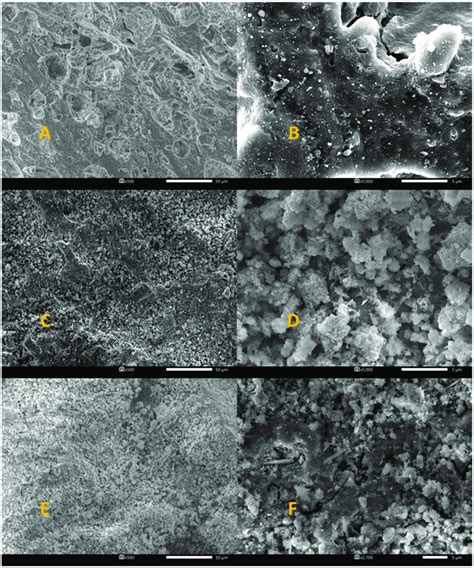 SEM Images Of NiW Ph HCl A 500 B 5000 NiMo Ph HCl C