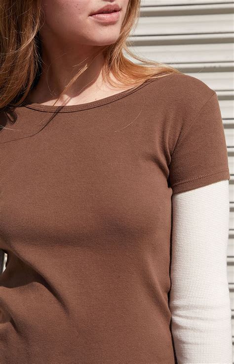 John Galt Layered Long Sleeve T Shirt Pacsun