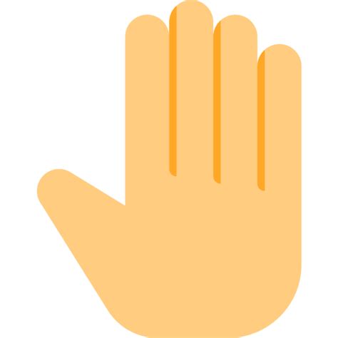 Hand Pixel Perfect Flat Icon