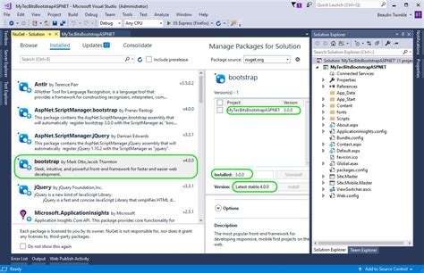 How To Add Bootstrap In ASP NET MVC Web Forms My Tec Bits