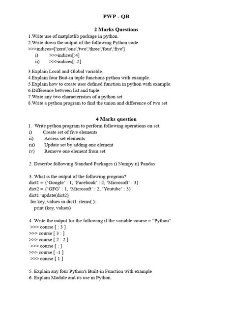 Python Qb Pdf