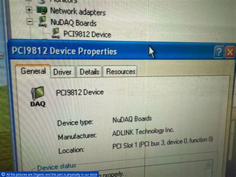 Adlink PCI Rev C Ch Simultaneous Sampling Analog Input Card NuDAQ Board Industrial SOL