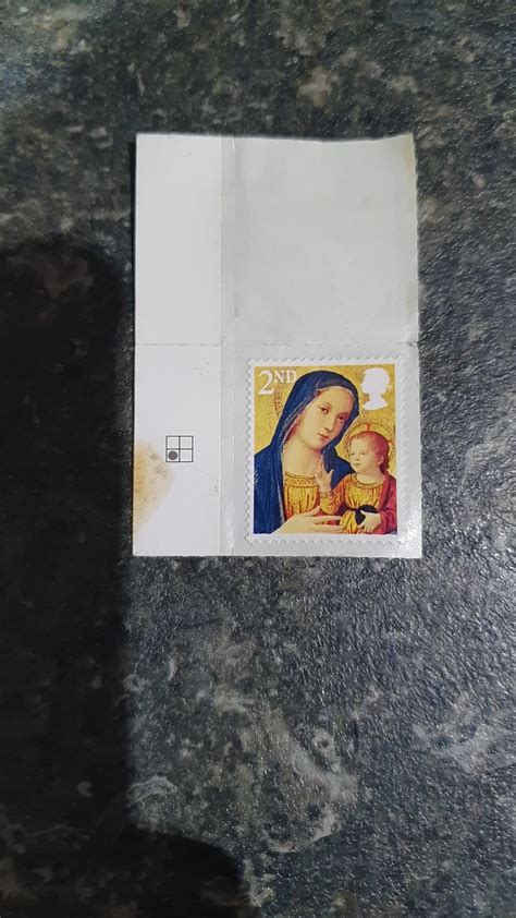 2nd Class Stamp Of Mary And Jesus Rstampcollecting