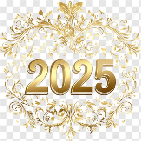 황금 2025 디자인 Png 일러스트 Psd 및 클립 아트에 대한 무료 다운로드 Pngtree