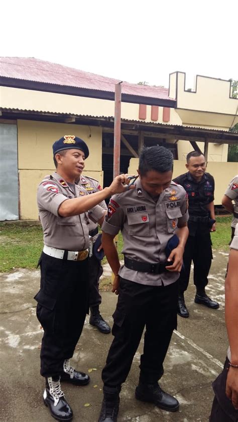 Tingkatkan Disiplin Provos Satbrimob Polda Gorontalo Lakukan