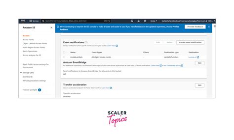 S Event Notifications Scaler Topics