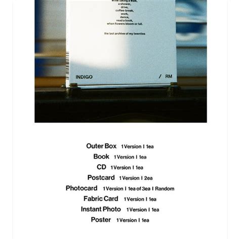 Bts Rm Solo Album Indigo Kpop Omo