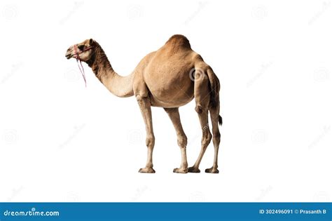 Camel Camelus Stands Royalty Free Illustration