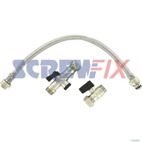 Worcester Bosch 8716118462 Filling Loop Kit Screwfix