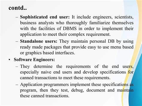 Chapter 1 Introduction To Database Management Systems Pptx