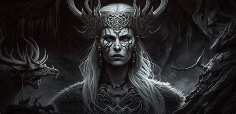 Hel In Norse Mythology The Queen Of The Underworld Viking Style