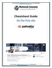 A Comprehensive Guide To CLI Commands For Palo Alto System Course Hero