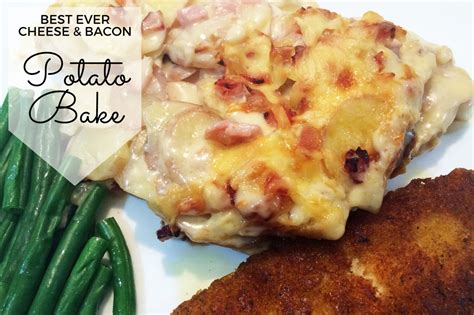 Best Ever Cheese And Bacon Potato Bake Mumslounge