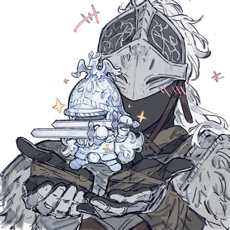 Tarnished Bloody Wolf And Banished Knight Oleg Elden Ring Drawn By