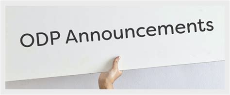 Odpann 25 008 Odp Provides Written Notice Of Provider Requalification