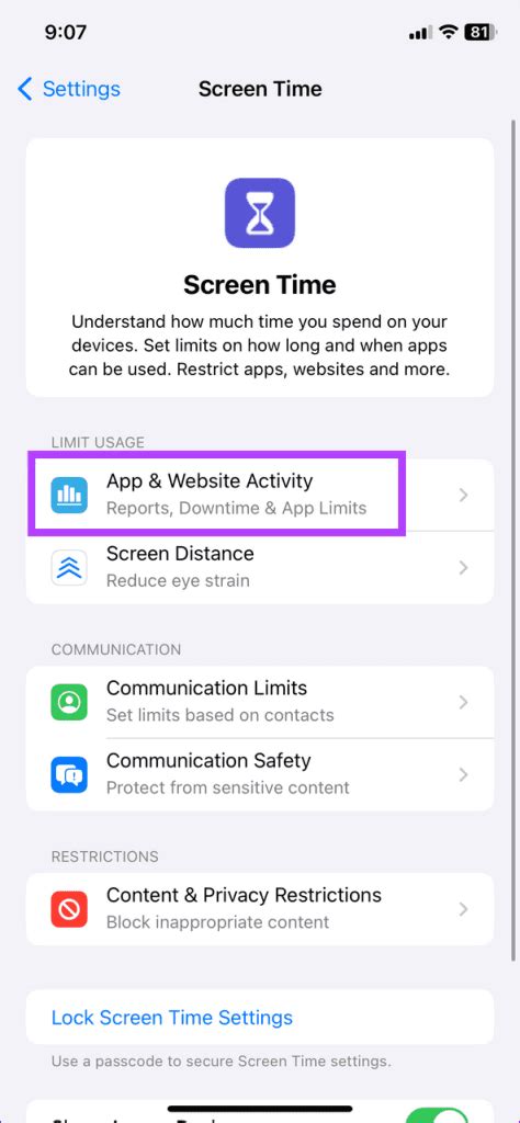 4 Ways To Fix Screen Time Not Showing Data On Iphone Guiding Tech