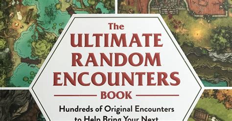 the ultimate random encounters book rpg item rpggeek