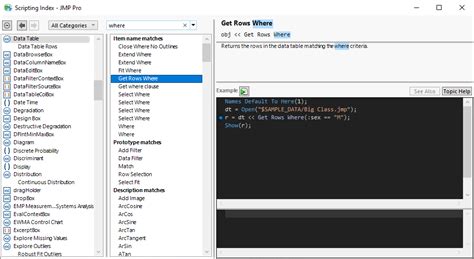 Solved Script To Create A Summary Table With Filters Jmp User Community