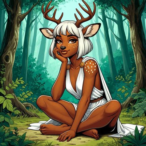 Deer Girl By 078487p On Deviantart Deer Girl By 078487p On Deviantart