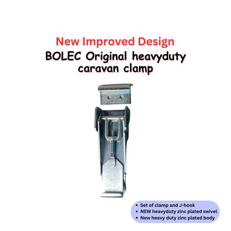 Bolec Single Silver Roof Clamp And J Hook Set Bolec Electronics