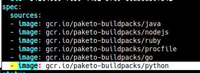 Paketo Buildpack Python