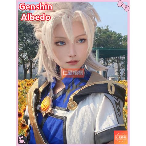 【love Wutong】albedo Cosplay Genshin Cosplay Genshin Impact Albedo