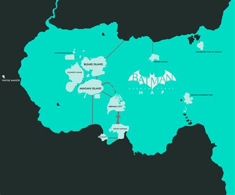 Arkhamverse Map Unofficial Fandom