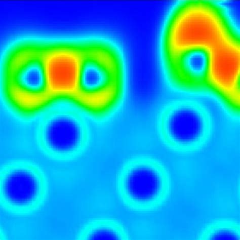 Side View Of The Electron Localisation Function Map Taken Perpendicular Download Scientific