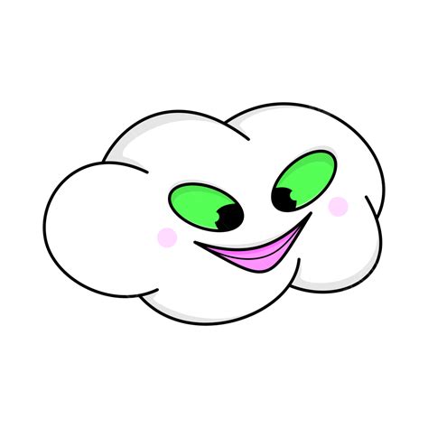 Gambar Ilustrasi Vektor Awan Hujan Imut Musim Dingin Png Dan Vektor