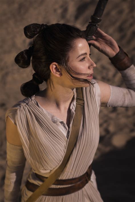 Rey Star Wars The Force Awakens Cosplay By Enotart On Deviantart