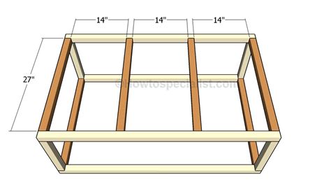 Building The Frame Of The Table HowToSpecialist How To Build Step By Step DIY Plans
