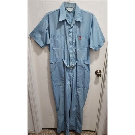 Sears Suits And Blazers Vtg 7s Sears Leisure One Piece Short Sleeve